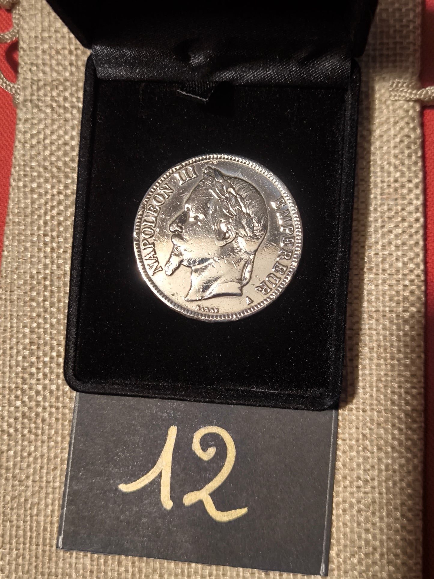 Pièce en argent Napoléon III – Écu de 5 francs – La boutique du trouveur